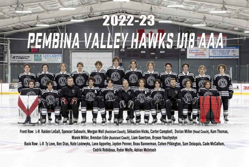 Past Teams | Pembina Valley Hawks